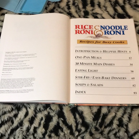 Kitchen | 1995 Rice A Roni Noodle Roni Recipes | Poshmark
